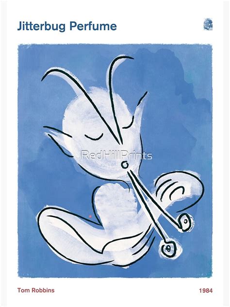 Jitterbug Perfume Book Lover Literature Art For Book Lovers Readers And Writers Poster For