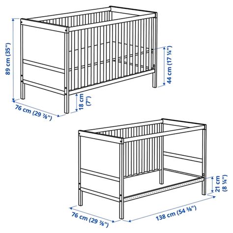Standard Crib Dimensions Us At Kristian Christenson Blog