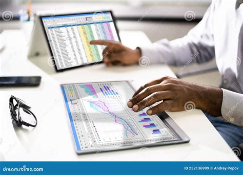 Electronic Spreadsheet Analyst Or Auditor Using Software Royalty Free