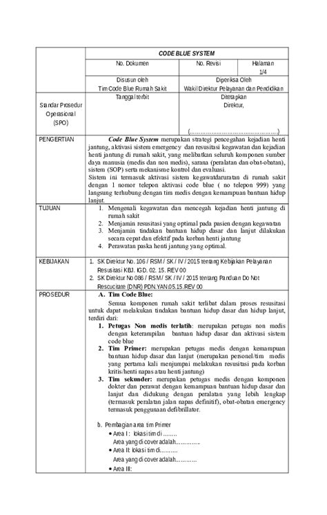 Pdf Code Blue System