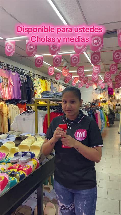 Cholas Y Medias Disponibles En 101 Multitienda Tiktok