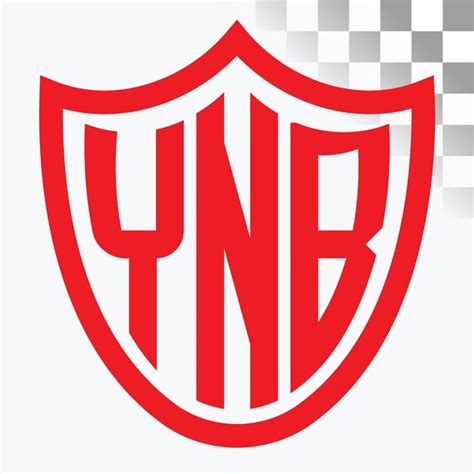 Premium Vector Ynb Letter Logo Design