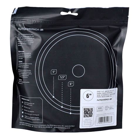 Boina De Lã Corte Pesado Sem Interface 6 Fast Cut Autoamerica é Na Sbrio Loja Especializada Em