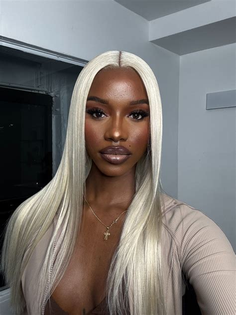 Black Girl Blonde Hair