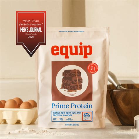 Equip Prime Protein 21g Bioavailable Complete Protein From Grass Fed