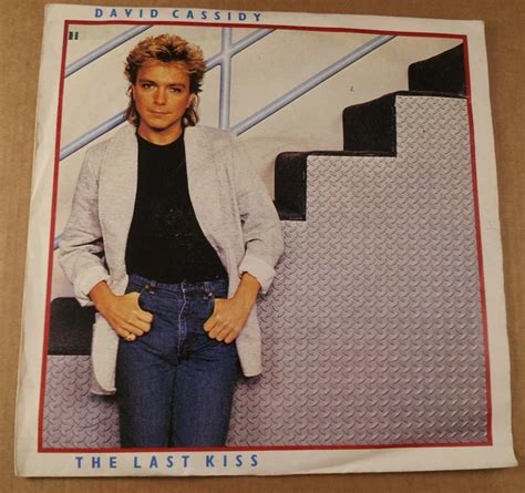 David Cassidy The Last Kiss Vintage 7 Single From 1985 1505