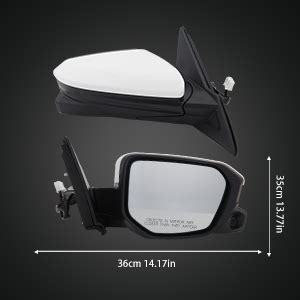 Mofoap Passenger Side Mirror Compatible With 2016 2017 2018