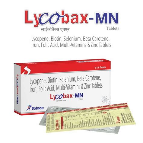 Multivitamin Multimineral Lycopene Tablets Packaging Type Alu Alu