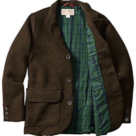 Filson Hacking Tweed Jacket Mens Clothing