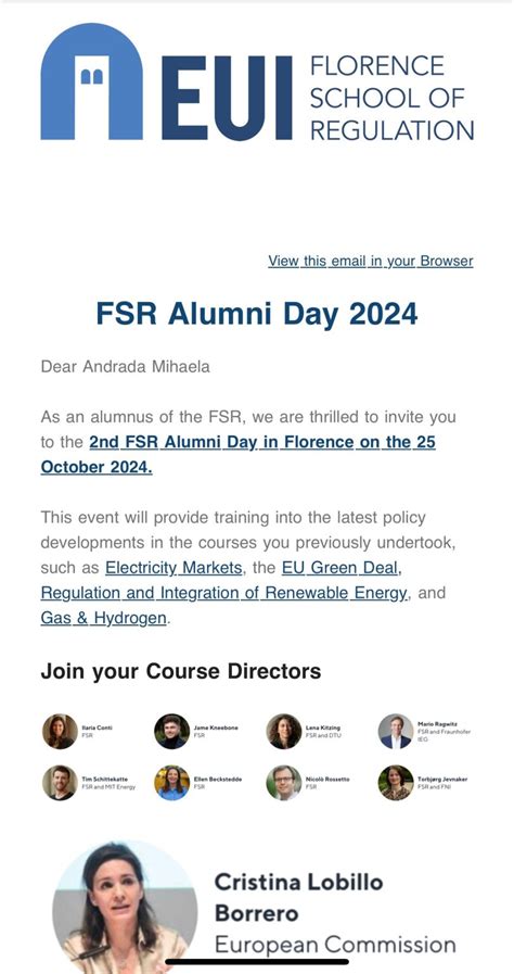 The Type Of Invitation I Am Proud To Receive See You In Florence Andrada Nicolescu