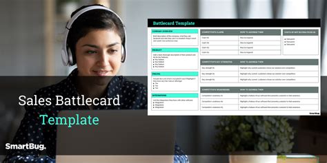 Free Template The Saas Sales Battlecard Template