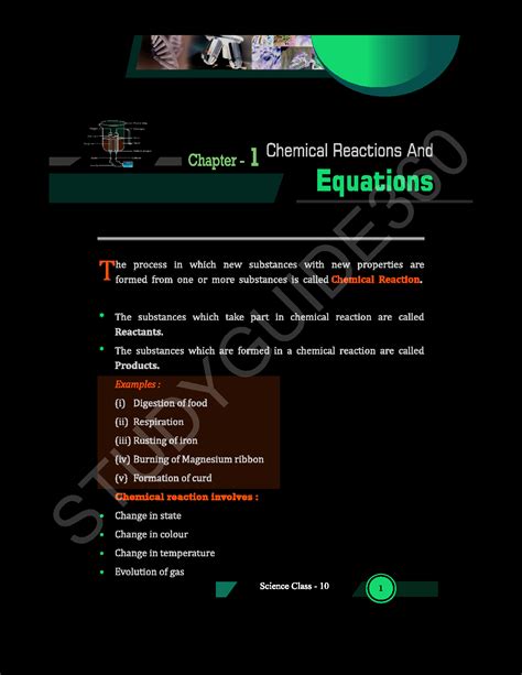Solution Class 10 Science Notes Chapter 1 Studyguide360 Studypool