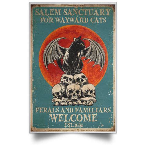 Salem Sanctuary For Wayward Cats Poster