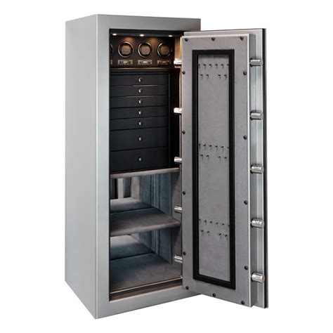 Cassius Watch And Jewelry Safe In Blackwood 4 Wolf Watch Winders
