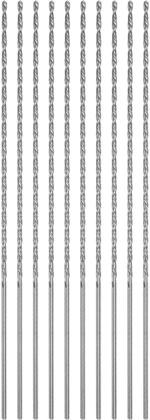 Allecta Extra Lange Spiraalboor 1 5 Mm Hss 10 Stuks Metaal Hout