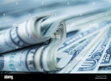 Money Background Us Dollars Background Retro Style Toned Close Up