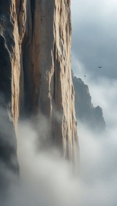 Free Misty Cliff Face Image Cliff Rock Formation Download At