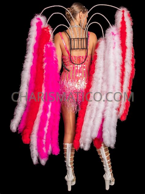 Feather Fantasy Cabaret Boa Backpack Wing