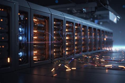 Premium Ai Image Quantum Entangled Data Storage Instant Access To