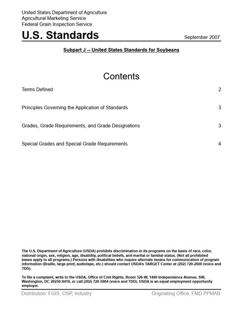 Soybean Standards Pdf Seed Soybean