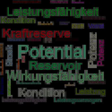 Potential Synonym Lexikothek • Ein Anderes Wort Für Potential