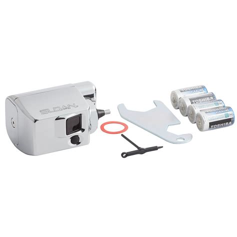 Sloan 0325105 Ebv89a Polished Chrome Single Flush Sensor Retrofit Kit