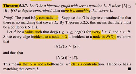 Discrete Mathematics Need Help Understanding A Proof Bipartite Graph