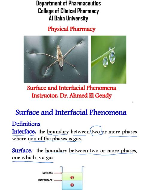 Surface And Interfacial Phenomena Pdf Surfactant Adsorption