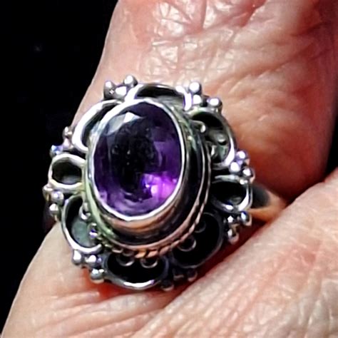 Jewelry Vintage Amythst Ring Poshmark