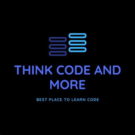 Think Code And More Youtube