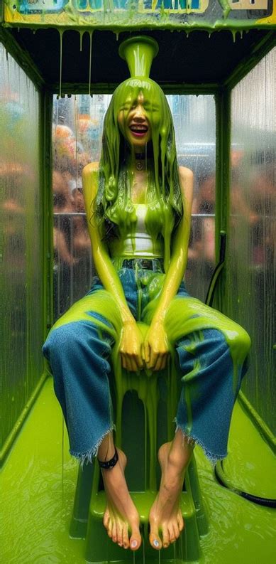 Girl In Gunge Tank Before And After By Wamaint On Deviantart