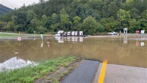 I 40 Ramps At Hartford Road Closed In Cocke County After Flooding Strikes