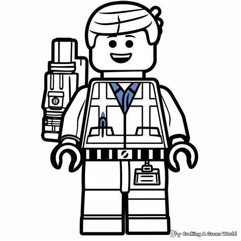 Lego Movie Characters Coloring Pages The Lego Batman Movie Coloring