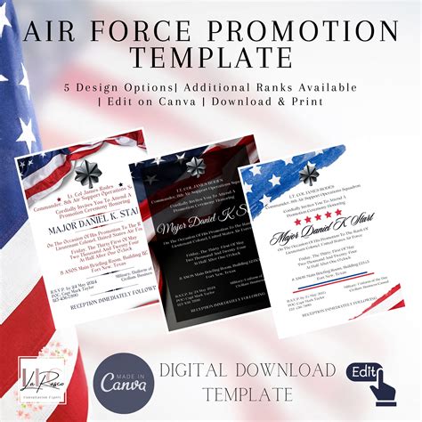 Air Force Promotion Invitation Template Eagle Scout Court Of Honor