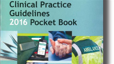 Journal Of Paramedic Practice Uk Ambulance Services Clinical Practice Guidelines 2016 Pocket Book