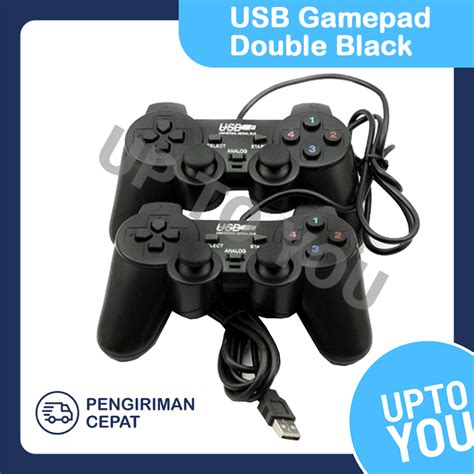 Jual Joystick Double Game Pad Double Black Shopee Indonesia