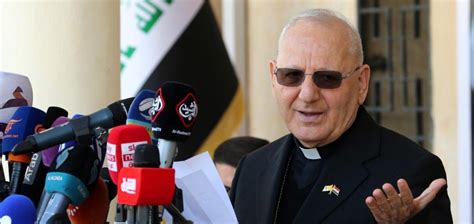 البطريرك لويس روفائيل ساكو يعلق عن نبأ زيارة إمام الأزهر إلى العراق Abouna