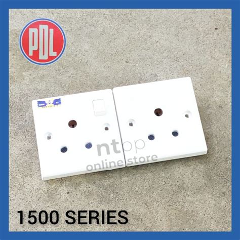 Pdl 1500 Series 15a Switches Unswitched Plug Socket Outlet Shopee