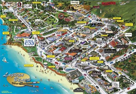 Map Of Laguna Beach