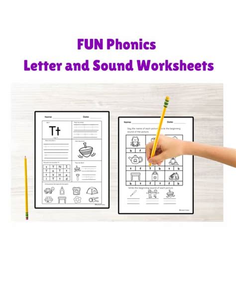 Fun Phonics Letters And Sounds Worksheets By Natalie Brunson Tpt