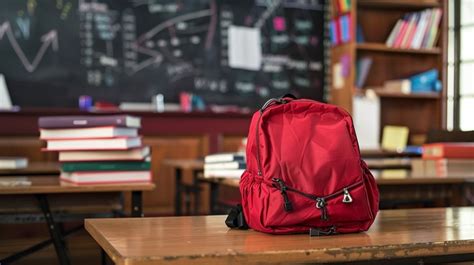 Free Classroom Backpack Setup Image Download At Stockcake