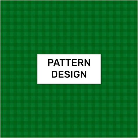 Premium Vector A Green Checkered Pattern Design With The Words
