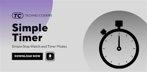 Simple Stopwatch And Timer Android App