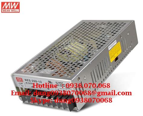 Bộ Nguồn Meanwell Nes 200 5 Nes 200 27 Nes 200 12 Nes 200 24 Nes