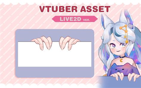 Vtuber Asset Peek Hands Live2d Version Etsy