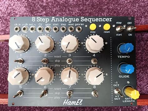 Hampshire Electronics 8 Step Analogue Sequencer 2020 Black Reverb