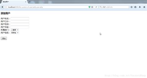 php连接mysql，实现基本的增、删、改、查——用户管理系统 用户管理系统设计 使用mysql数据库 。 要求 1 实现数据库增 注册