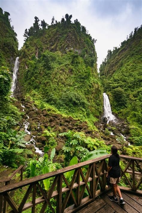 Tropical Islands With Waterfalls