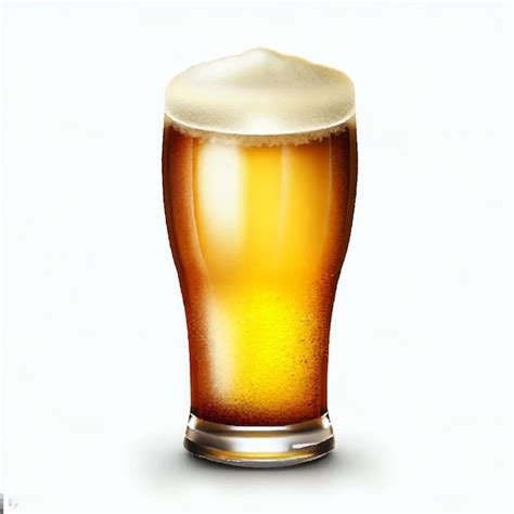 Premium Vector Beer Glass Vector Art Illustration Image Wallpaper