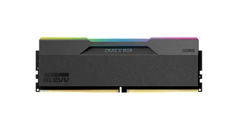 klevv giới thiệu dòng bộ nhớ chơi game ddr5 cras v rgb và bolt v ddr5